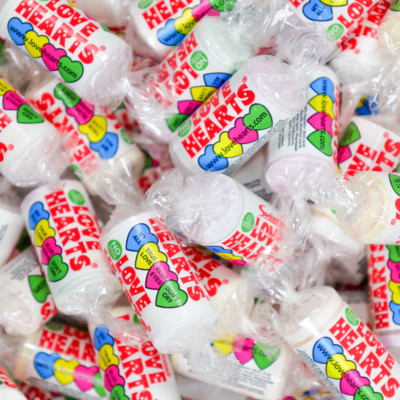 UK Sweets - 350g Swizzels Mini Love Heart Rolls | eBay Australia