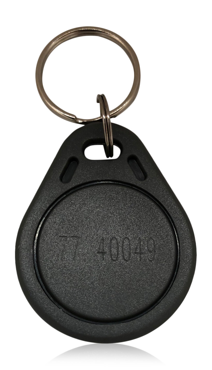 50 DoorKing® DK Prox® Compatible RFID Fobs -- Thin Black | eBay