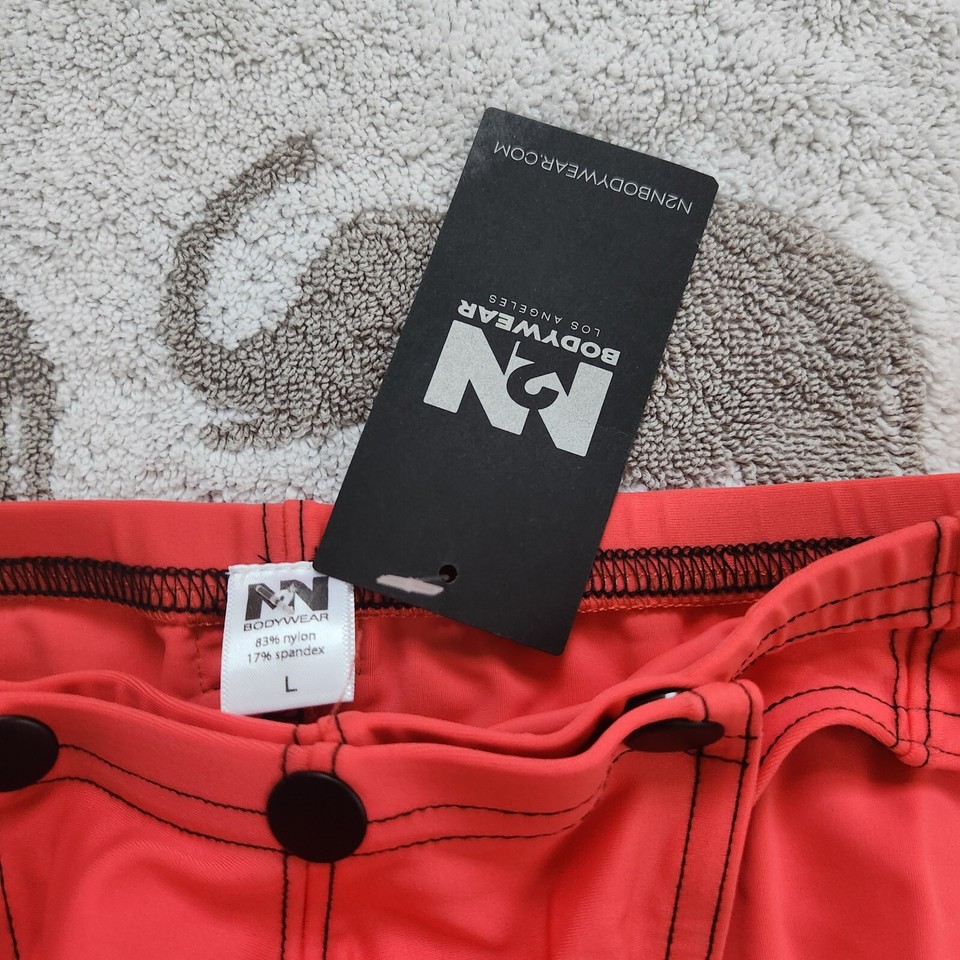 N2N Bodywear Large TC25 Titan Sport Hot Coral Bikini Brief | eBay