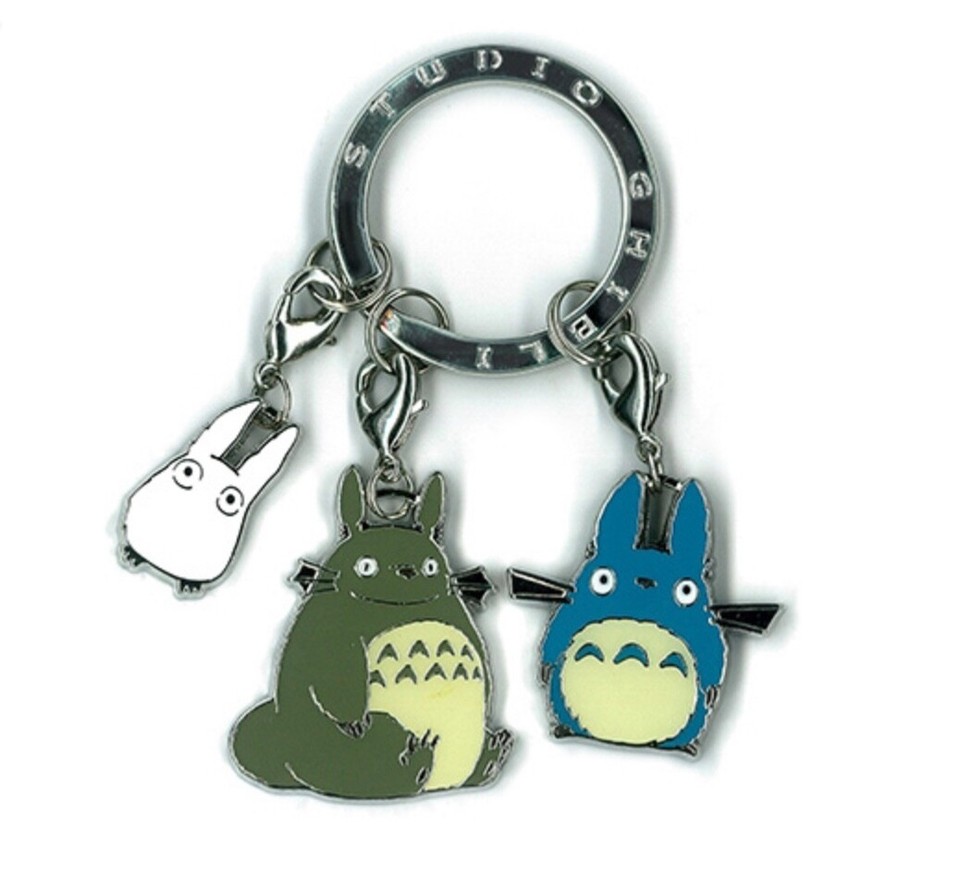 Studio Ghibli (My Neighbour Totoro) Triple Key Ring Ghibli Official ...