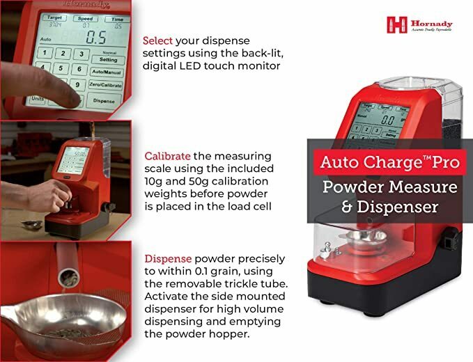 Hornady Auto Charge Pro Digital Powder Scale and Dispenser 050053 ...