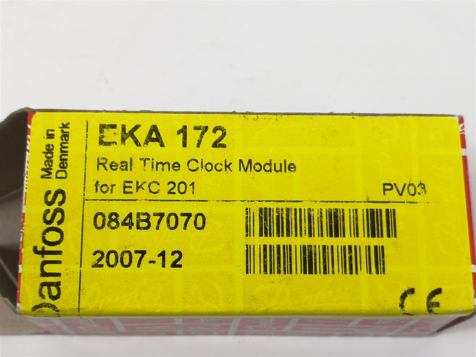 Danfoss EKA 172 Real Time Clock Module 084B7070 | eBay