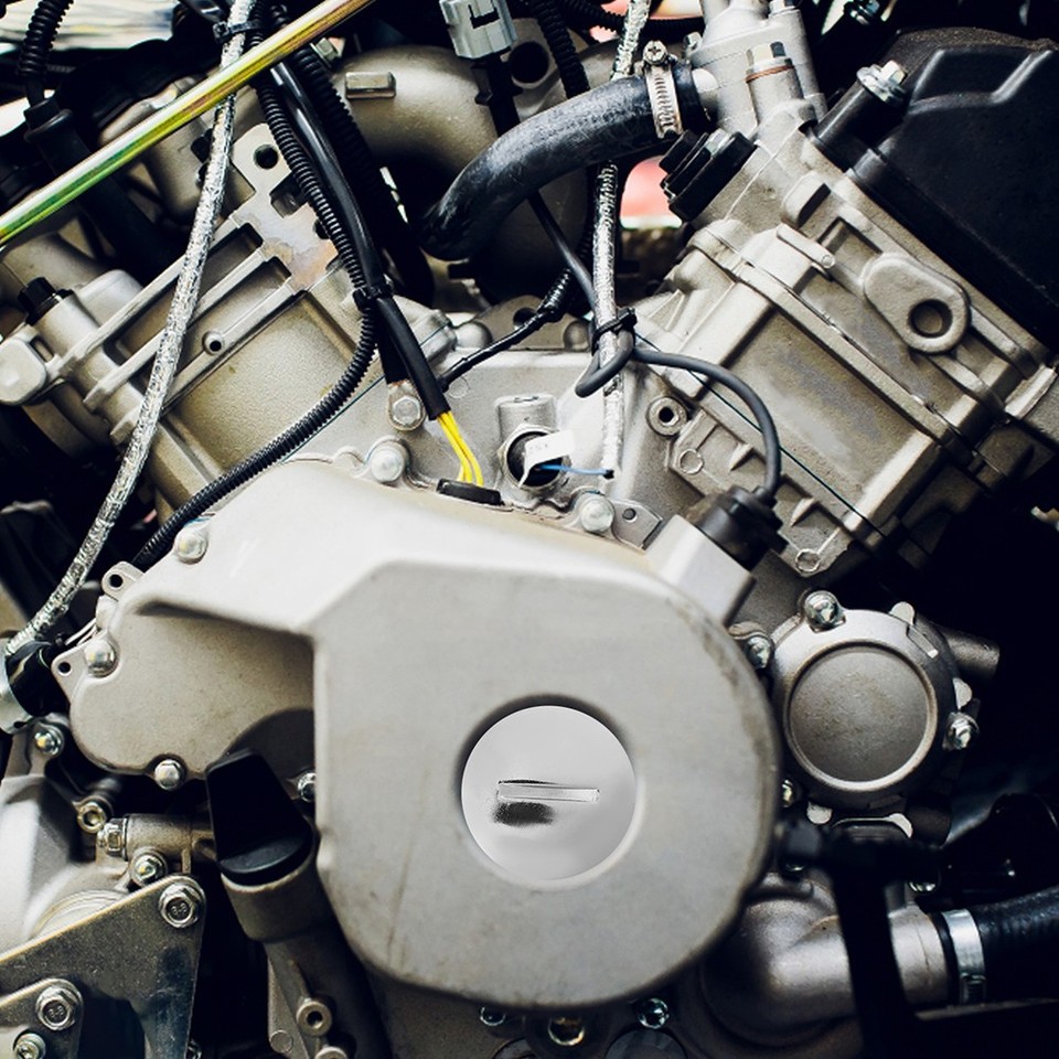 1 Set Engine Stator Side Cover Cap Motor Alloy Engine Stator Side Cover ...