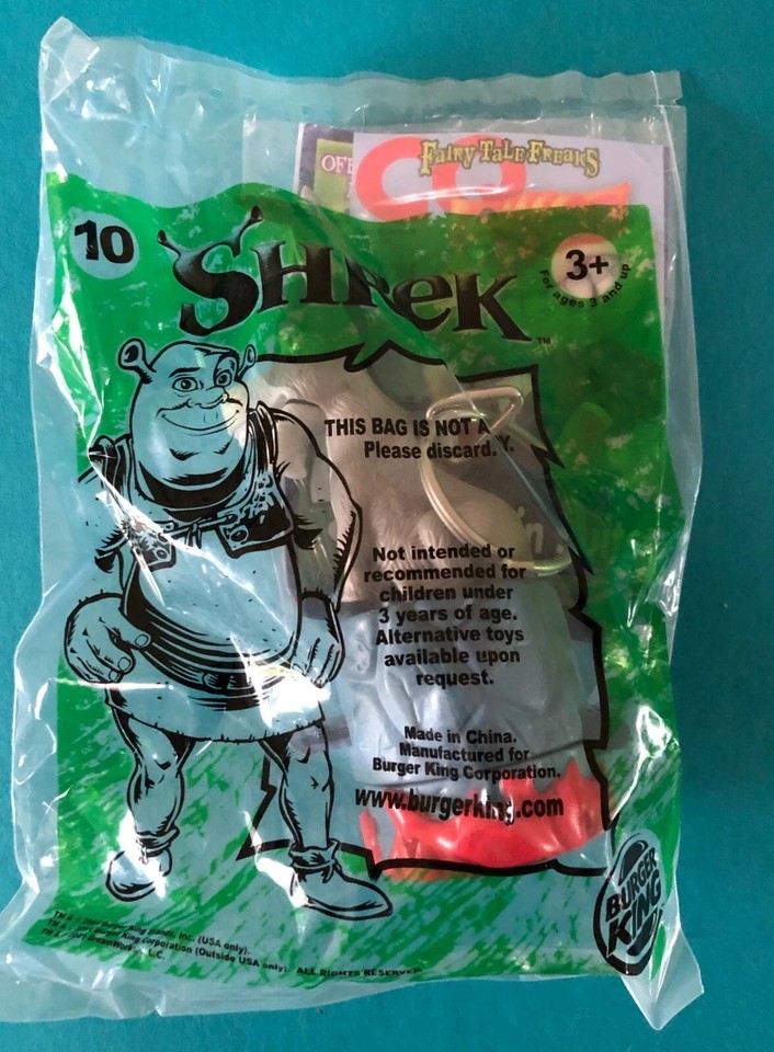 Shrek Candy Caddy 2001 or Shrek 2 2004 Burger King Kids Meal Toys ...