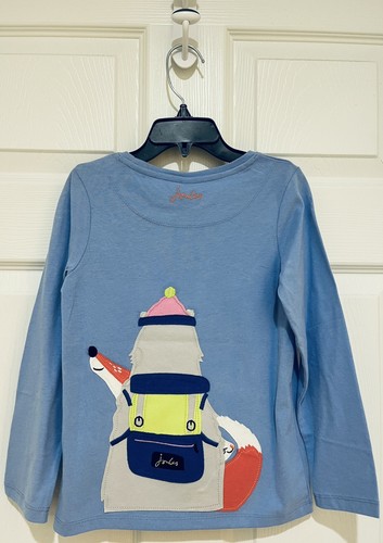 Joules by British Designer Tom Joule Ava BLUANIMLS Long Sleeve Tee Girl ...