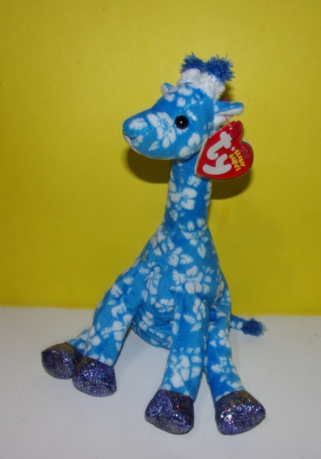 TY+Beanie+Babies+Sunnie+-+Ty+Island+Giraffe+%28Colors+May+Vary%29 for ...