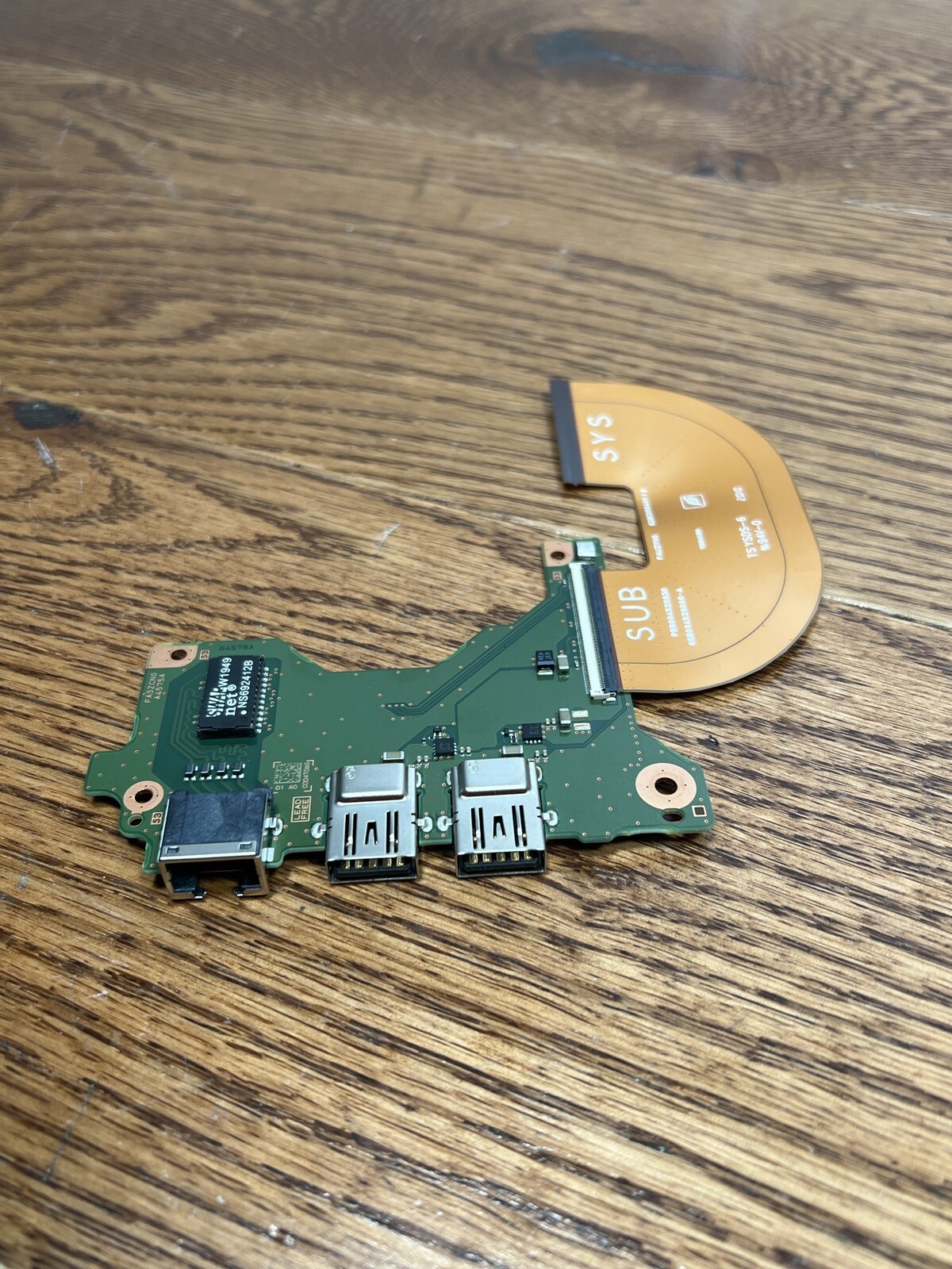 Dynabook Portege A30-E Genuine Power Button USB Ethernet Board | eBay