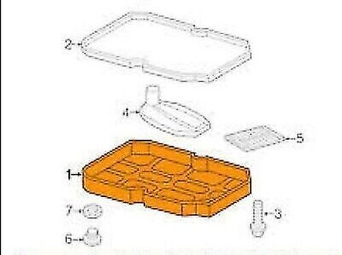 MB C W202 Gearbox Oil Sump Pan A1402700812 Genuine for sale online | eBay