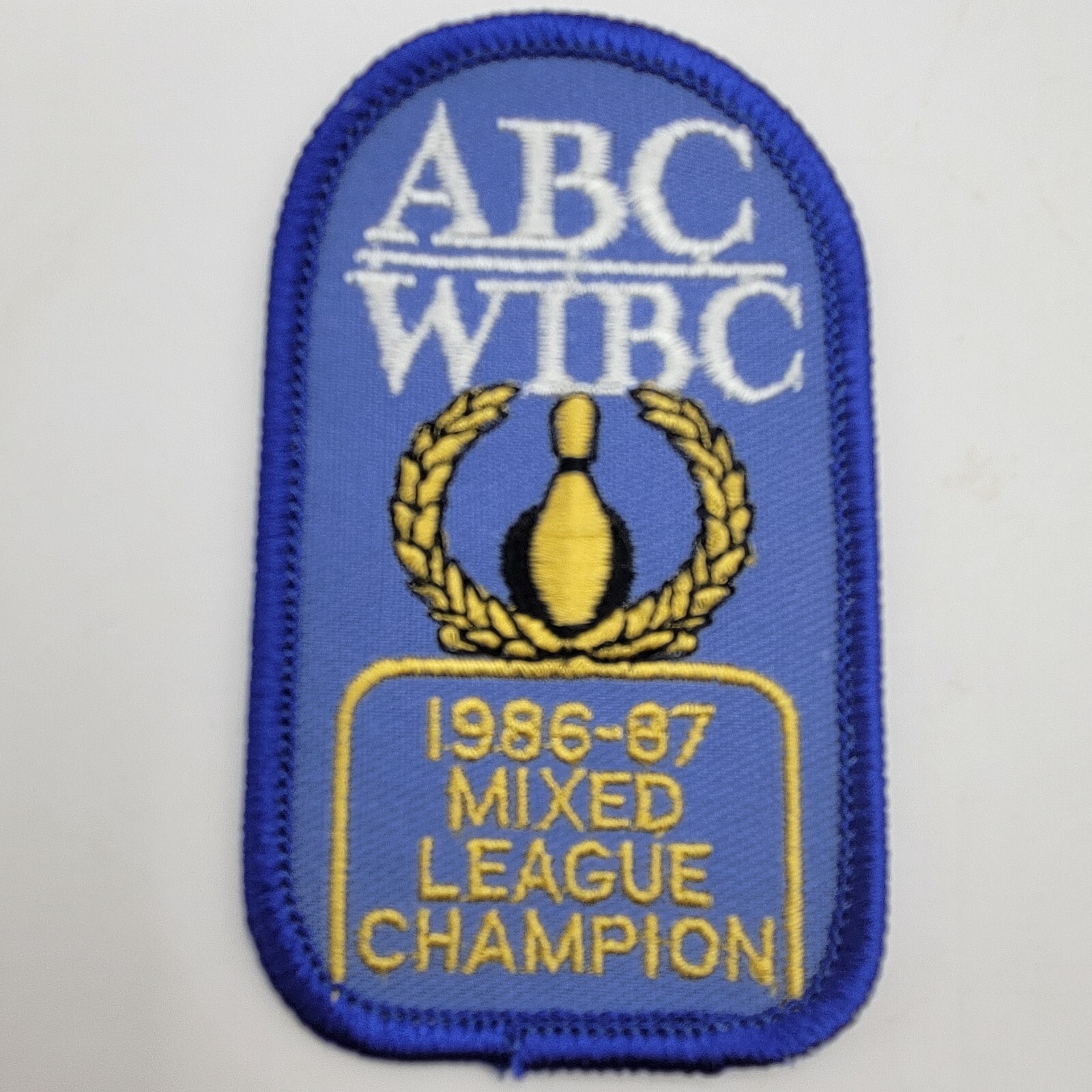 Vintage ABC - WIBC 1986-87 Sew On Patch | eBay