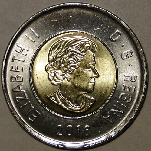 BU UNC Canada 2016 Toonie $2 Dollar Coin from mint roll | eBay