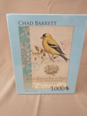 CHAD BARRETT Bella Bird 1000 Piece Jigsaw Puzzle New Sealed 2011 ...