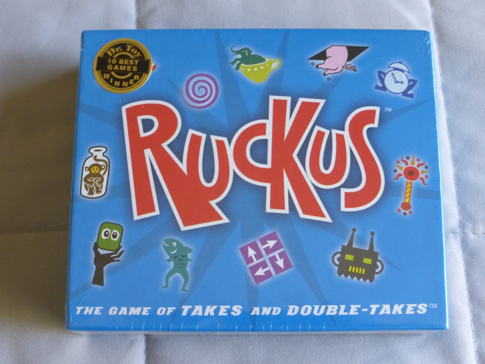 Ruckus Card Game Of Takes and Double-Takes Funstreet Dr. Toy Best New ...