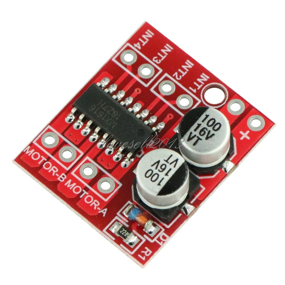 NEW 1.5A 2-Way DC Motor Driver Module Speed H-Bridge Stepper Replace ...