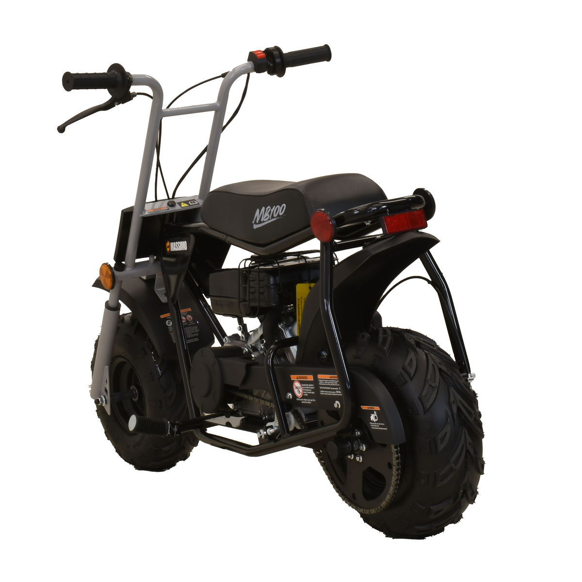 NEW Massimo Minibike MB100 | Gas Powered 79cc | 14.5in Wheel | 25 MPH ...