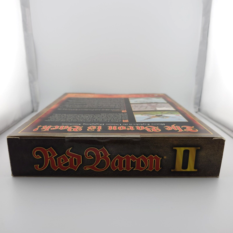 Red Baron II, 1997, Big Box, New & Sealed 20626836807| eBay