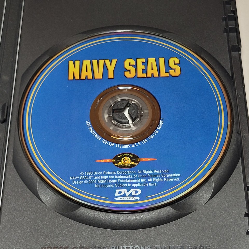 Navy Seals (DVD, 1990) Charlie Sheen Michael Biehn Bill Paxton Free ...