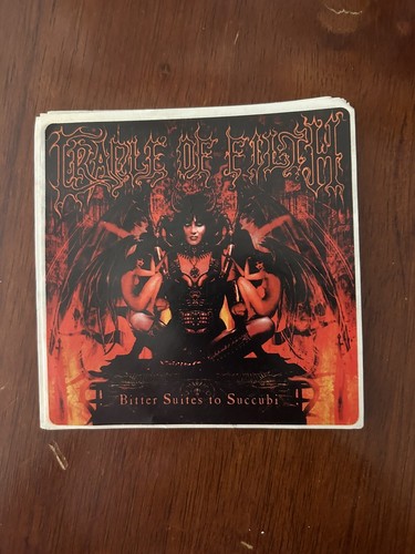 Cradle Of Filth Sticker Spitfire Records Slipknot Dani Filth Danzig | eBay