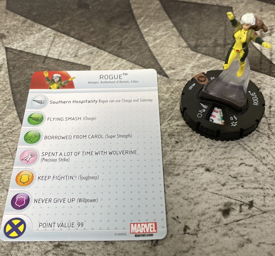 MARVEL HEROCLIX ROGUE M-021 LIMITED EDITION FIGURE | eBay