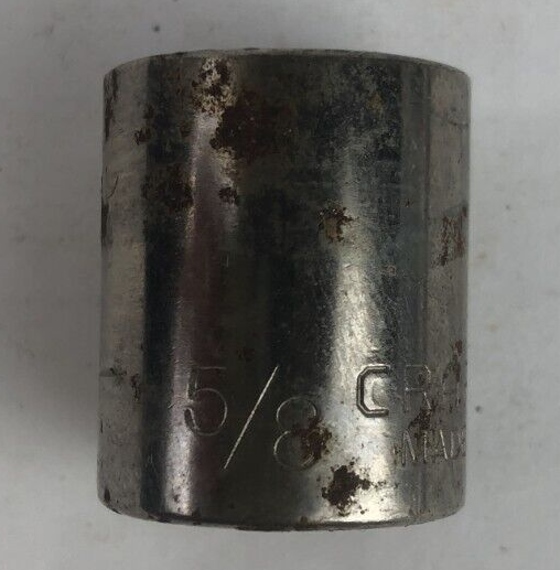 Craftsman 5/8" 6 Point 3/8" Drive Shallow Socket Inverted G 43005 Made ...