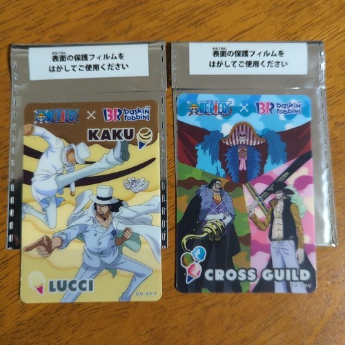 31 Thirty One Baskin Robbins One Piece Character Card Set LUCCI & CROSS ...