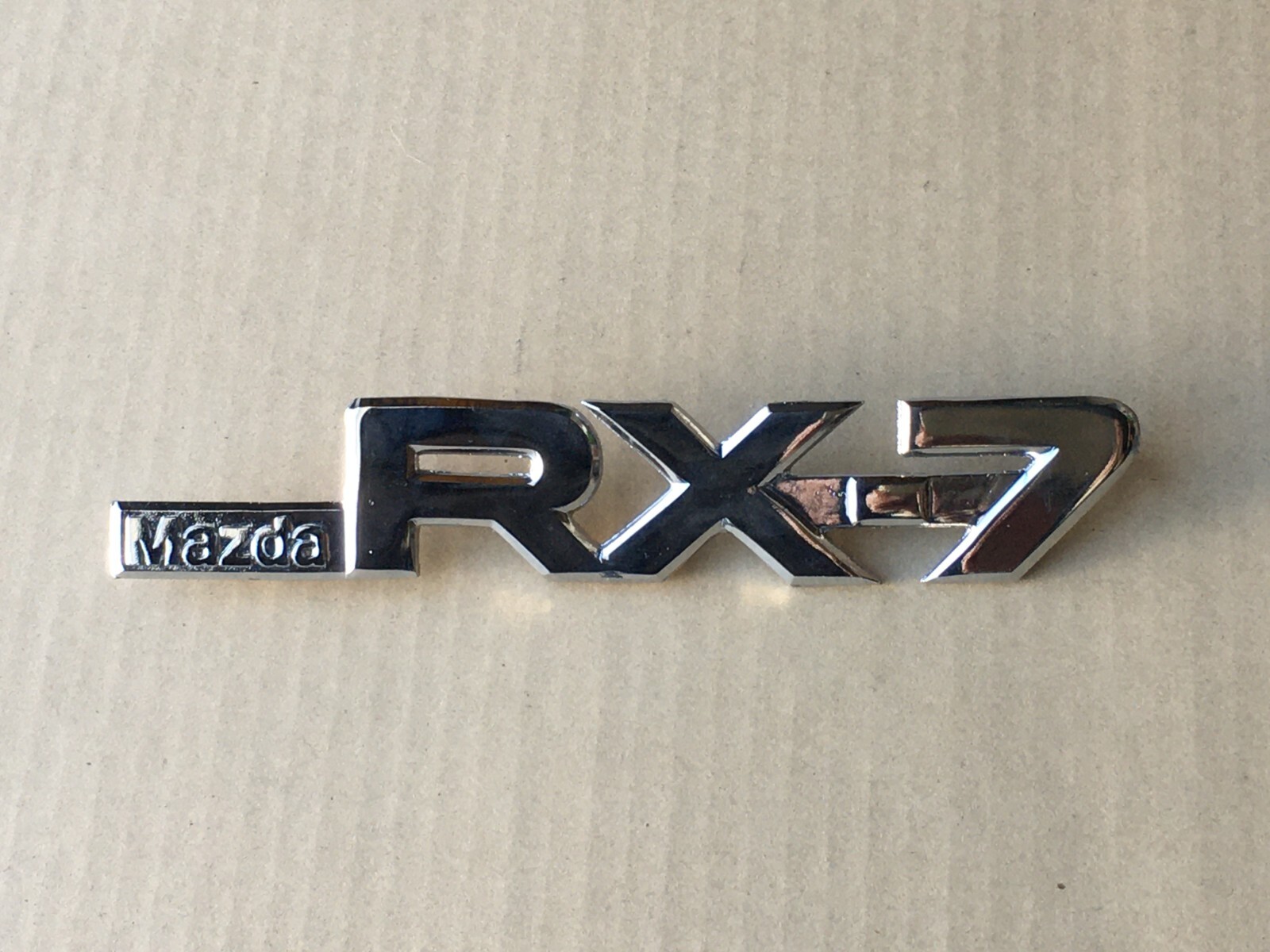 MAZDA RX7 SERIES 4 5 S4 S5 BADGE "MazdaRX-7" BRAND NEW | eBay