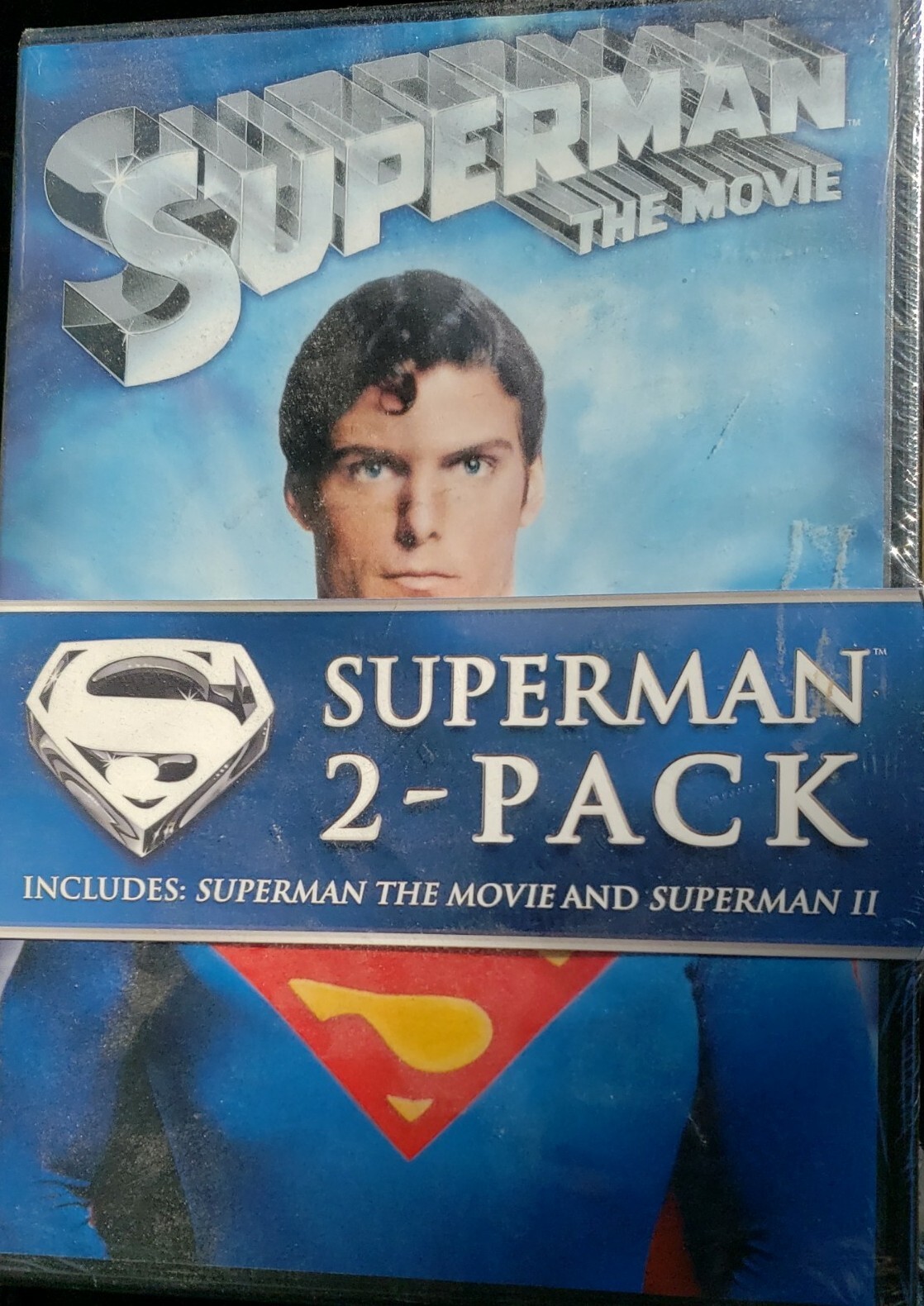 2 Superman DVDs: Superman The Movie And Superman II Christopher Reeve ...