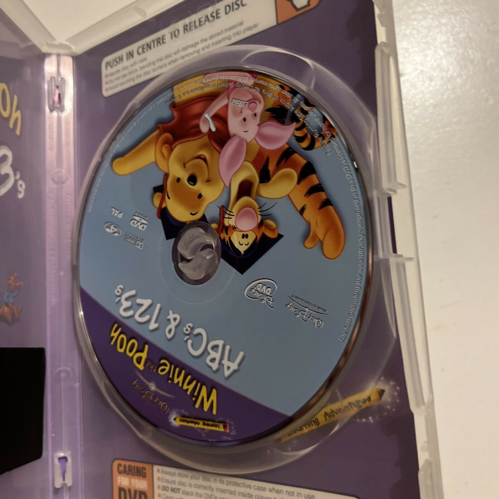 Winnie the Pooh-Abc's & 123's (DVD, 2004) for sale online | eBay