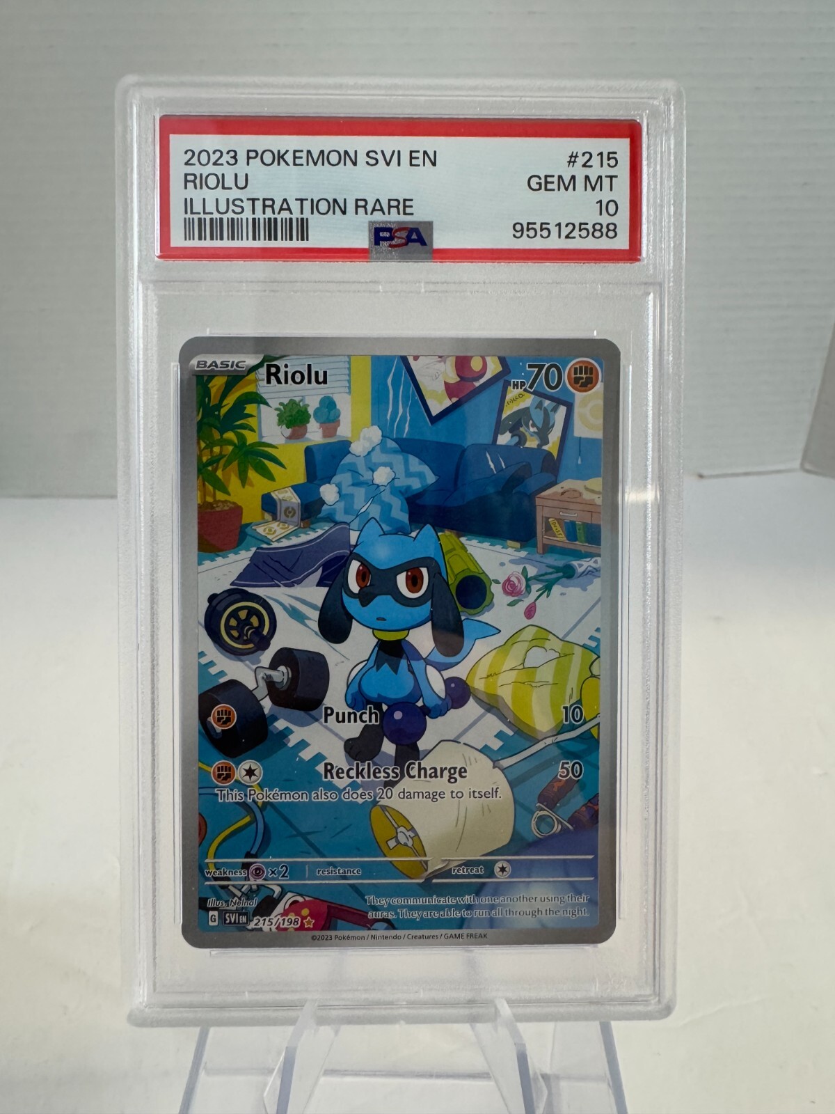Riolu 2023 Scarlet & Violet #215/198 Illustration Rare Price Guide ...