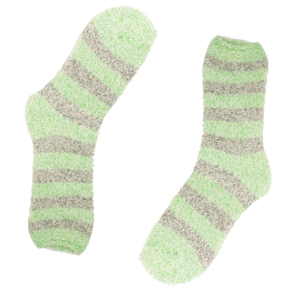 Chirpy Socks - Women's Soft Fuzzy Warm Cozy Striped Fuzzy Socks | eBay