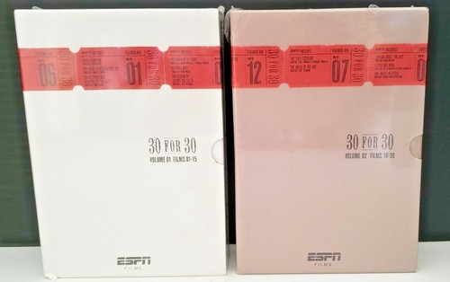 ESPN 30 FOR 30 FILMS - VOL 1 & 2 | eBay