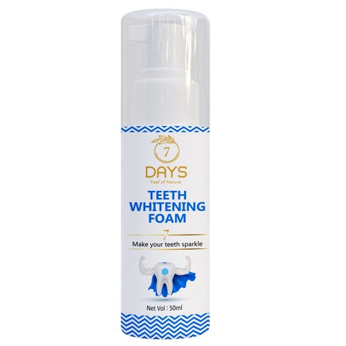 7 DAYS Teeth Whitening Magic Powder & Foam Spearmint 50 ml | eBay