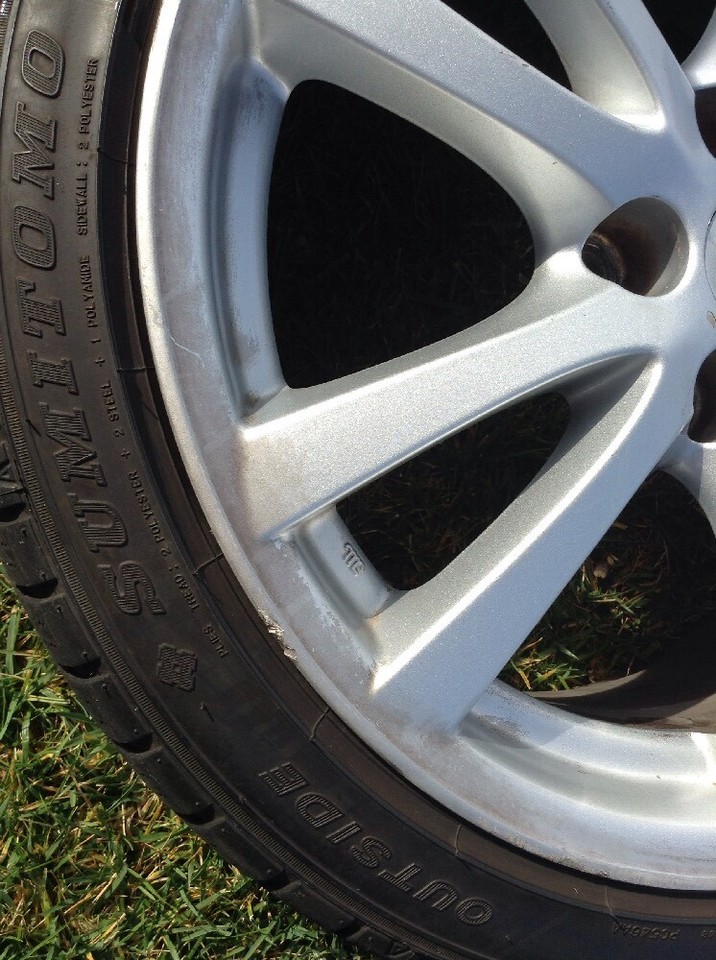 2006-08 LEXUS IS250 IS350 18X8.5 SILVER FACTORY GENUINE WHEEL OEM RIM ...