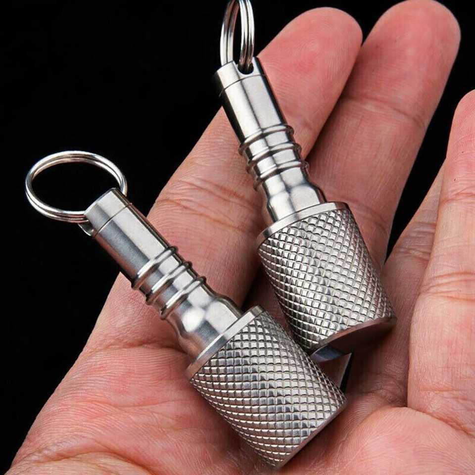 EDC Pill Case Capsule Medicine Outdoor Tool Organizer Pendant Necklace ...