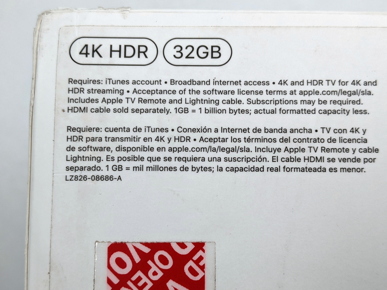 APPLE TV 4K - 2ND GEN (A2169) for sale online | eBay