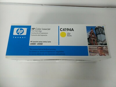 HP COLOR LASERJET C4194A YELLOW HP 4500-4550 | eBay