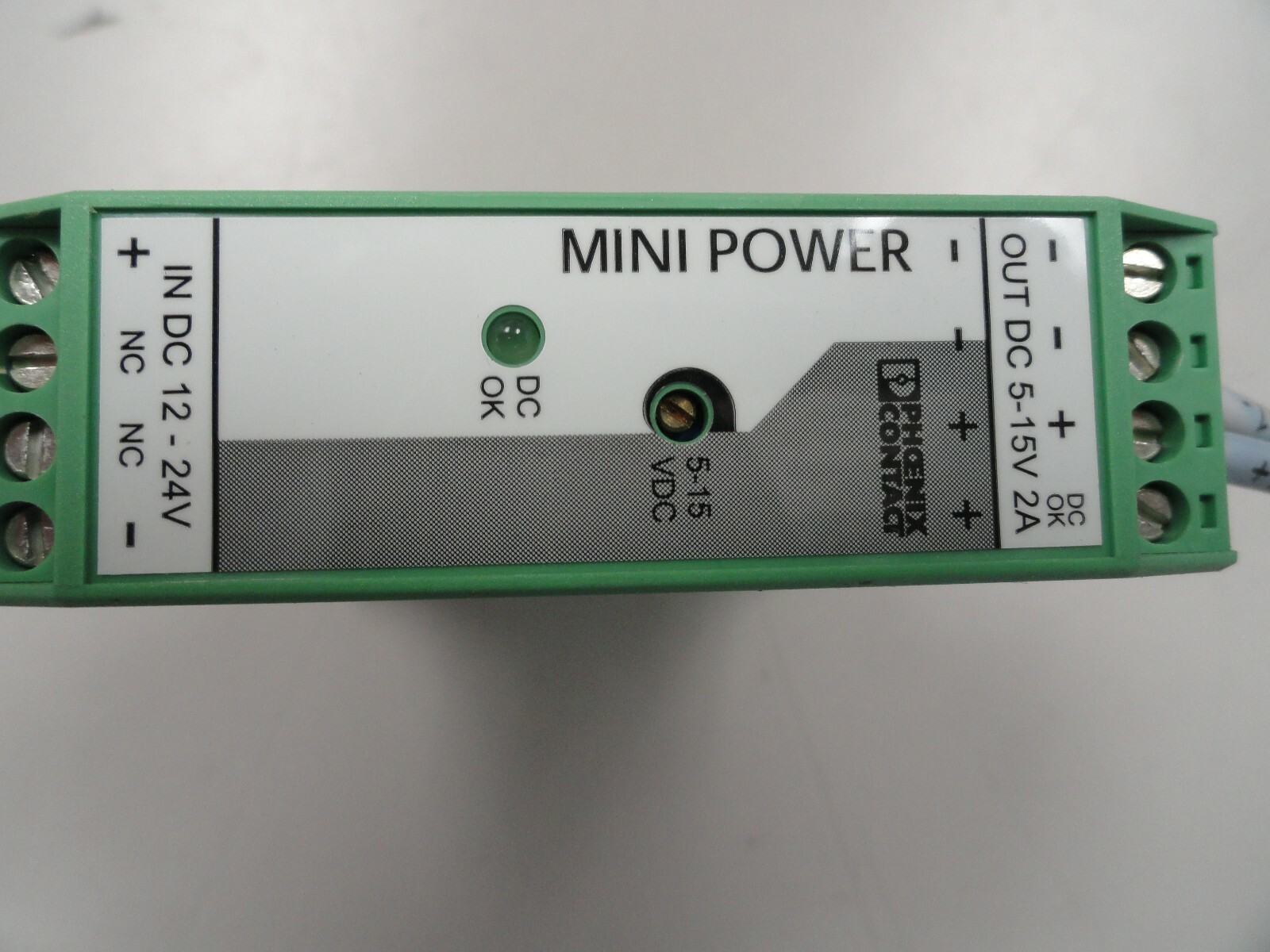 Phoenix Contact Mini Power MINI-PS-12-24DC/5-15DC/2, DIN Mount | eBay