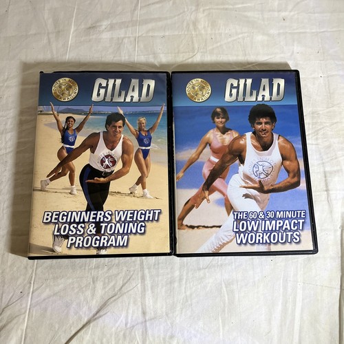 GILAD Beginners Weight Loss & Toning and Low Impact Workout DVDS ...