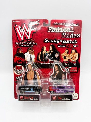 Lot Of Stone Cold V The Undertaker WWF Radical Rides Grudge Match Die ...