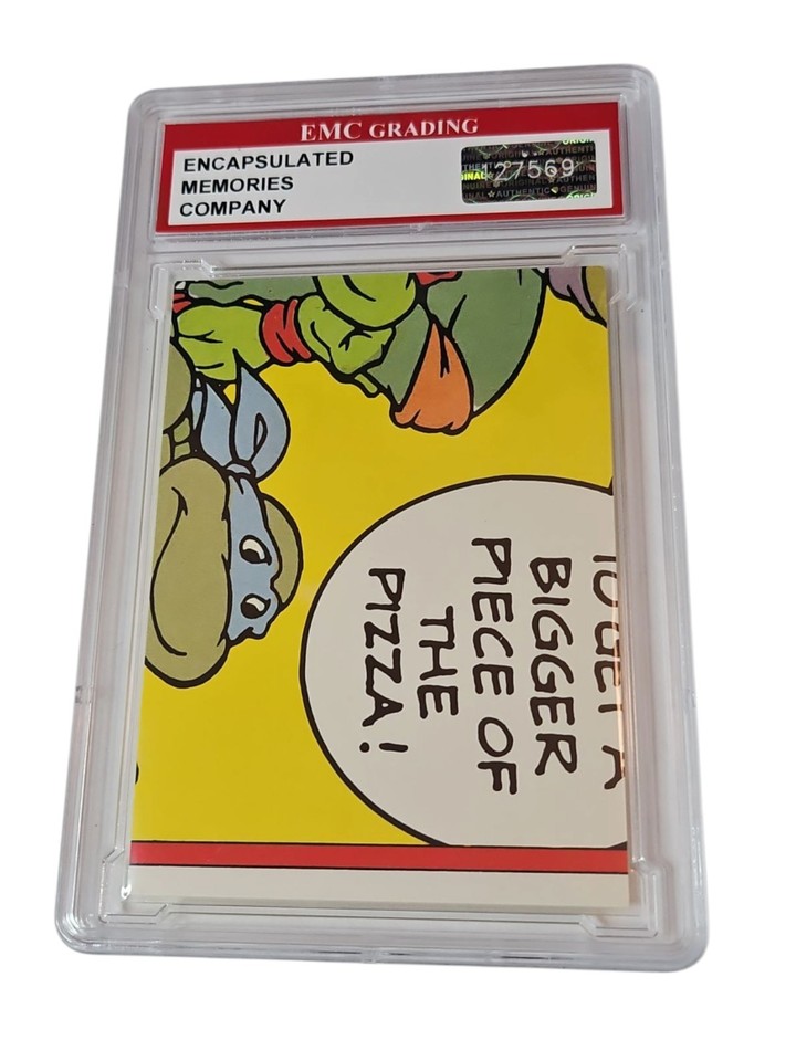 1989 Topps TMNT Teenage Mutant Ninja Turtles Michaelangelo Sticker 9 ...