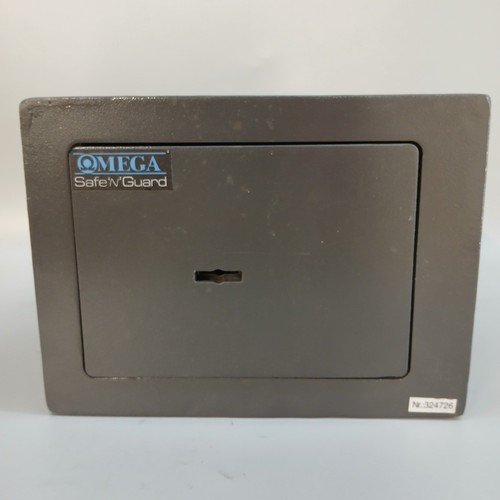 Omega Safe N Guard Home Key Locking Safe Box Heavy Strong With 2 Keys ...