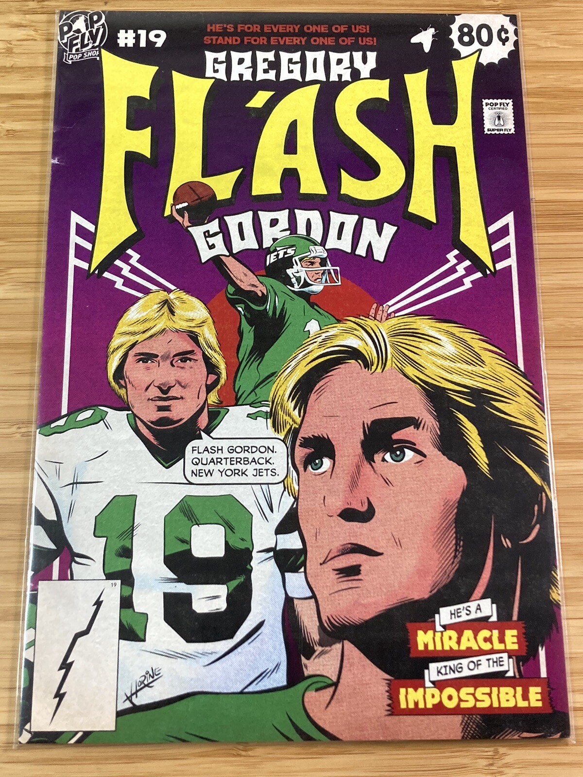 Pop Fly Pop Shop Art Print Gregory "Flash" Gordon Football Daniel ...