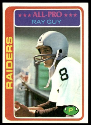 1978 TOPPS RAY GUY K OAKLAND RAIDERS #260 | eBay
