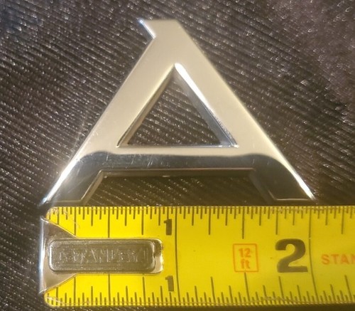 Audi A8 L Emblem Symbol Sign Badge Logo Ornament Oem Factory Letter "A ...