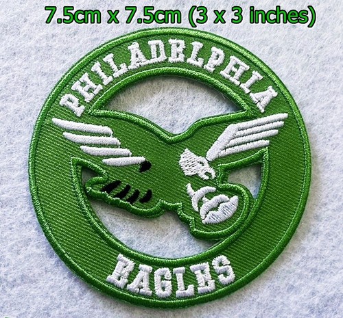 Philadelphia Eagles patches embroidery,iron-sewing on Farbric *Press select | eBay