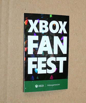 Xbox One FANFEST FAN FEST Attending Card from Gamescom 2015 extremely ...