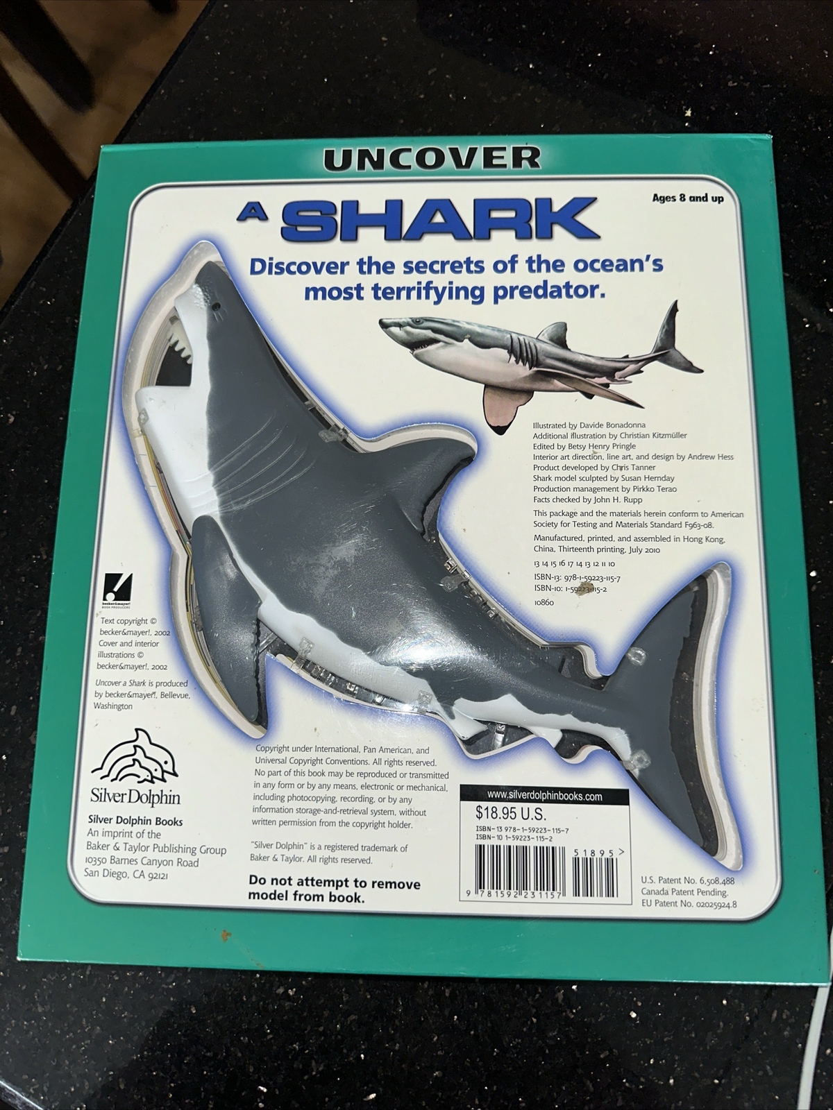 Uncover Bks.: Uncover a Shark by David George Gordon (2004, Hardcover ...