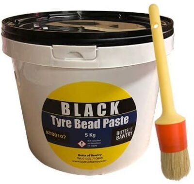 5KG Tyre Mounting Cream With Free Brush Black Tyre Bead Paste Tyre ...