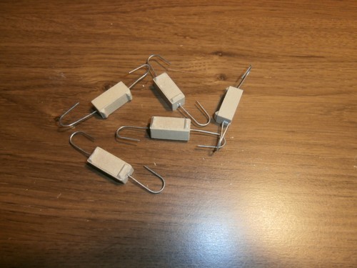 LOT/5 POWER SAND RESISTORS .51 OHM 5 WATT ECG,NOS | eBay