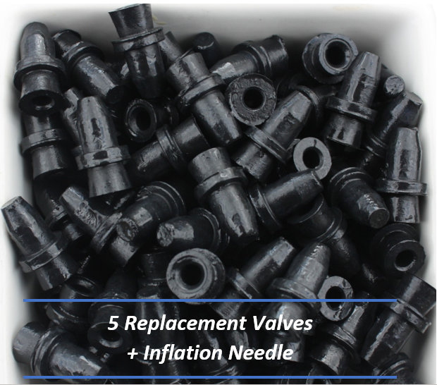 SPORT BALL INFLATION VALVE KIT FOR SOCCER BALLS, BASKETBALLS ...