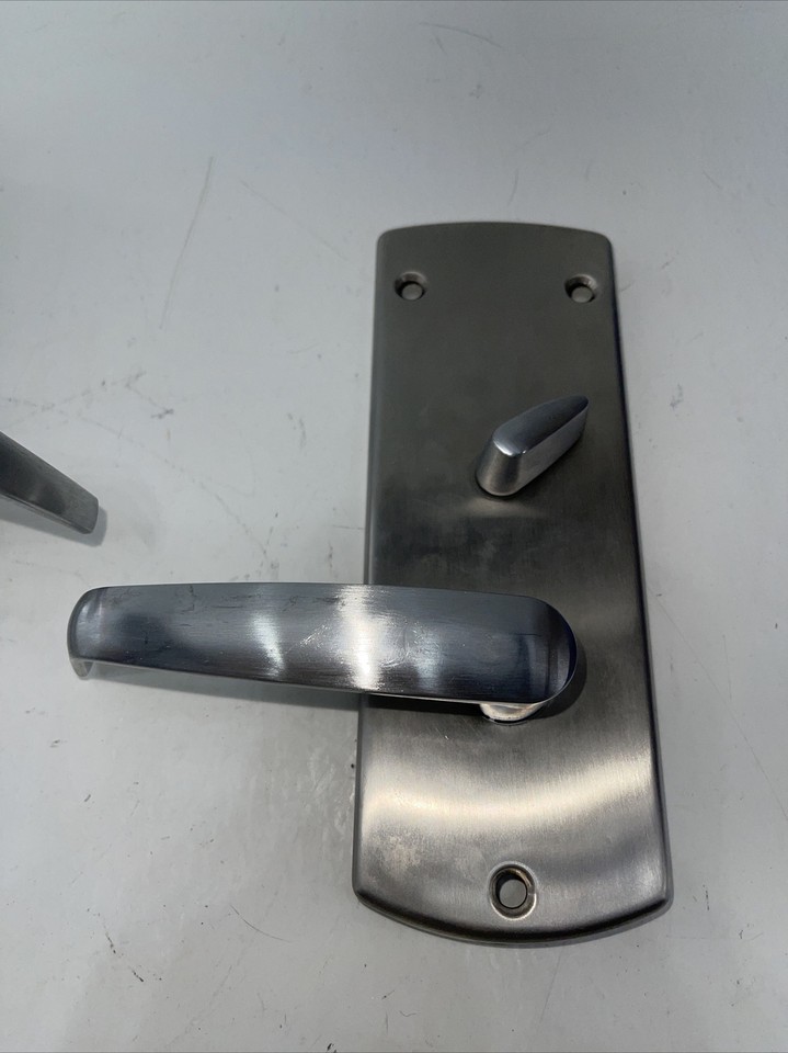 Kaba Electronic Key Card Lock Door Access Hotel Satin Chrome Used right ...